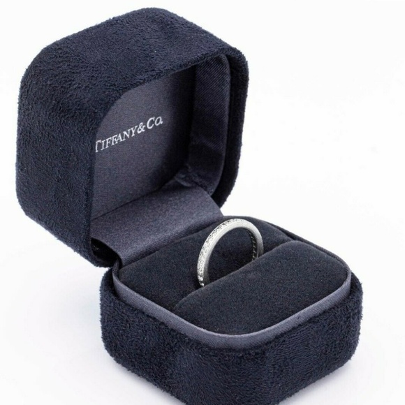 Tiffany & Co. | Jewelry | Tiffany Co Legacy Collection Platinum Band ...